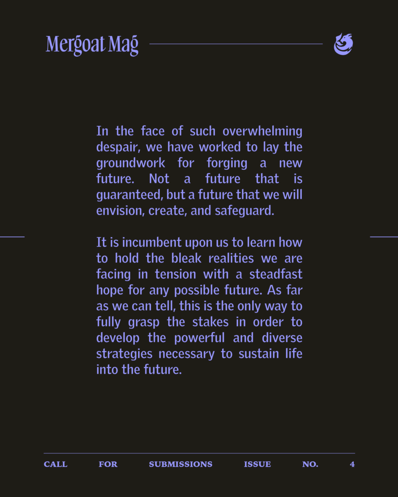 Mergoat Magazine - Mergoat