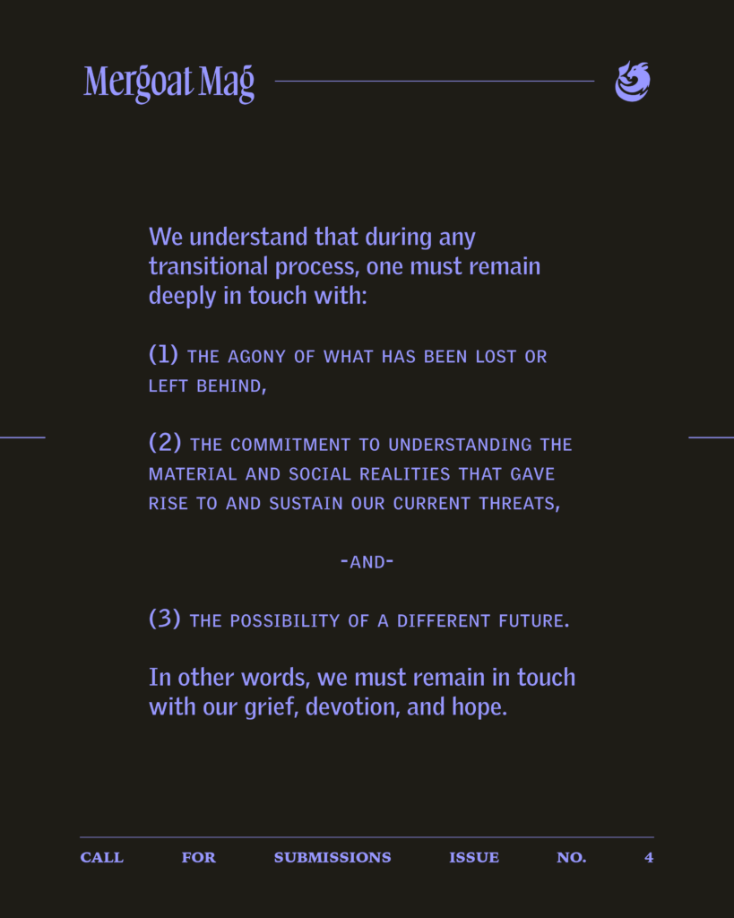 Mergoat Magazine - Mergoat